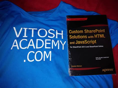 Book Review Custom Sharepoint Solutions With Html And Javascript Useful Code