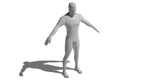Free Human Base 3d Model Turbosquid 1916519