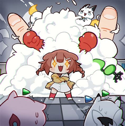 Inugami Korone Sukonbu And Kayuchun Hololive And 1 More Drawn By