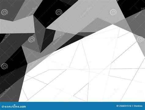 Vector Of Black Modern Abstract Polygon And Line Stock Vector Illustration Of Origami Pink