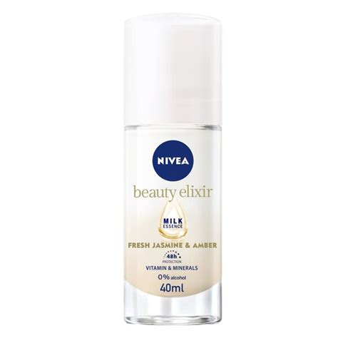 Nivea Beauty Elixir Jasmine And Amber Roll On 40ml Sifsaf