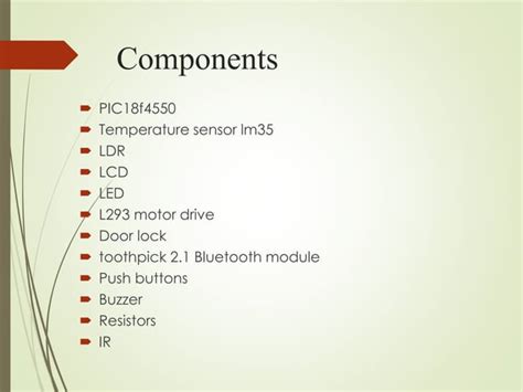 Home System Automation Using Android Application Pptx Smart Home Home And Garden