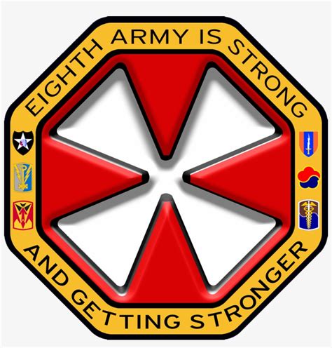 Eighth Army Logo With Msc Logos Eighth Army Logo 959x958 Png