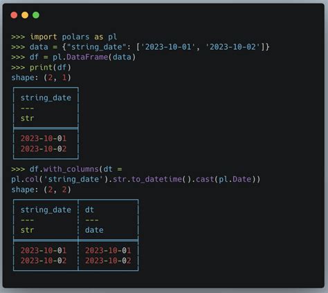 Date And Datetime Manipulation In Polars Confessions Of A Data Guy