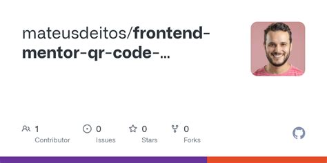 Github Mateusdeitos Frontend Mentor Qr Code Component