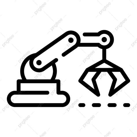 Assembly Robot Hand Icon Assembly Electronic Business Png And Vector
