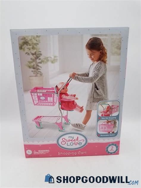 Nib My Sweet Love Girls Toy Shopping Cart