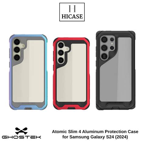 Ghostek Atomic Slim 4 Aluminum Protection Case For Samsung Galaxy S24