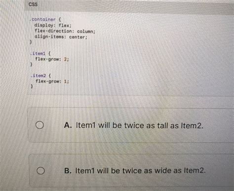 CSS Container Display Flex Flex Direction StudyX