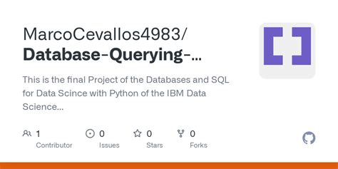 Database Querying Using Sqlitefinal Projectipynb At Main