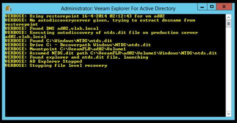 Timos Techie Corner Powershell Wrapper For Beta Veeam Explorer For
