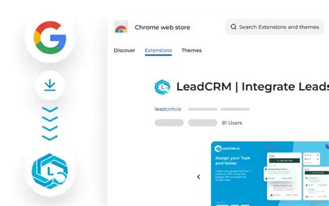 One Click Linkedin Crm Sync And Auto Enrichment Leadcrm