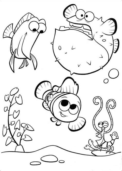 Finding Nemo Coloring Pages
