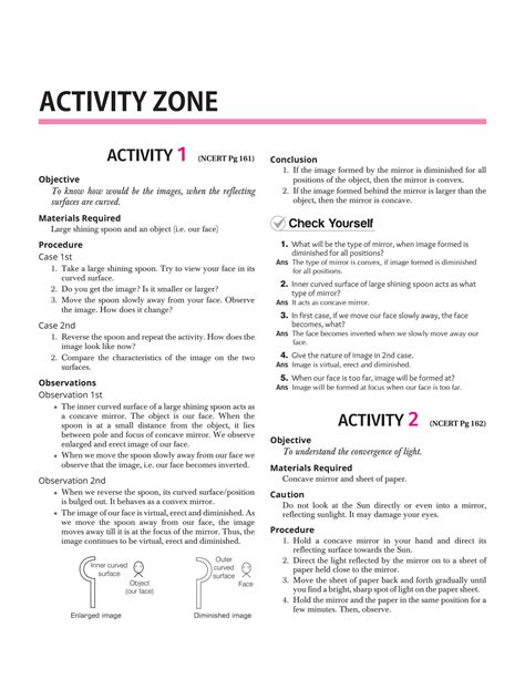 Solution Light Reflection And Refraction Activities Studypool