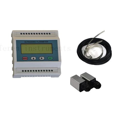 Tds 100m S2 Ultrasonic Flow Meter Modular Flowmeter With S2 Clamp On Transducer For Dn15 Dn100