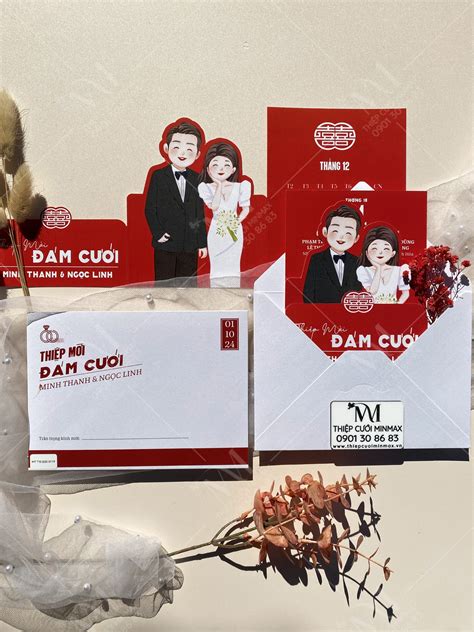 Top 200 Thiệp Cưới Chibi đẹp 2025 Tp Hcm Thiệp Cưới Minmax