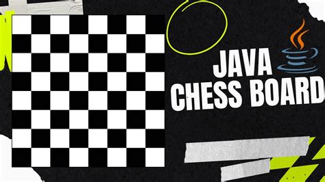 How To Make A Chess Board In Java Youtube