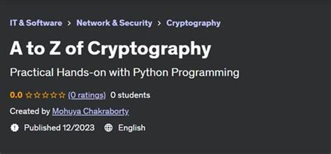 A To Z Of Cryptography Scriptmafia Org Download Full Nulled Scripts
