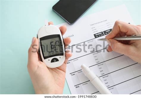 Glucometer With Sugar Control Reading Stock Photos And Pictures Images Shutterstock