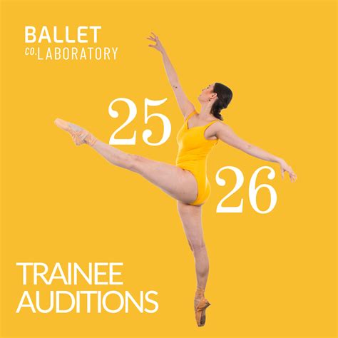 Ballet Colaboratory Trainee Auditions Dancemn