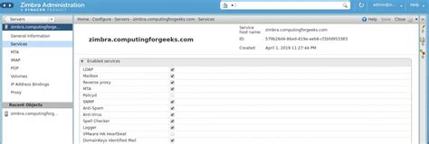 Install Zimbra On Ubuntu ComputingForGeeks