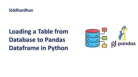 Siddhardhan S On Linkedin Python Database
