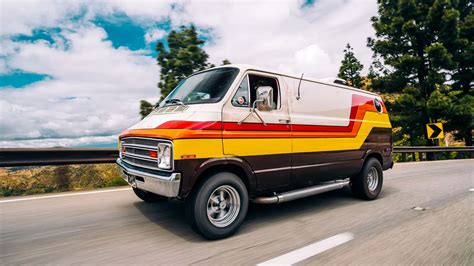 This Dodge Tradesman Van Restomod Will Get You In The Mood For A