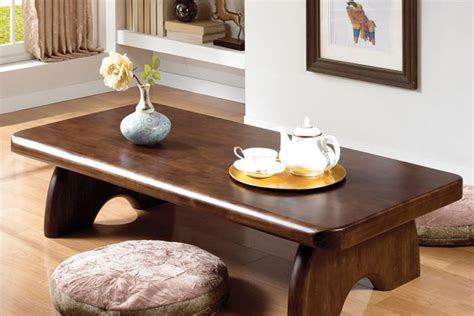 좌식테이블 소마 거실 소파 티 테이블 월넛 원목 좌탁 오늘의집 쇼핑