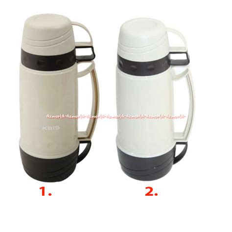 Jual Kris Vacuum 1l Flask Glass Insulated 1000ml Thermos Termos Dengan