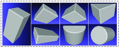 3d Models Of Grasped Objects In The Simulation Environment Including Download Scientific