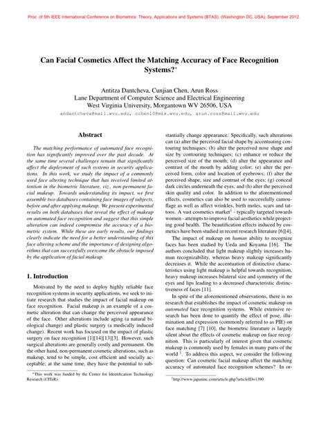 Pdf Can Facial Cosmetics Affect The Matching Accuracy Of Face