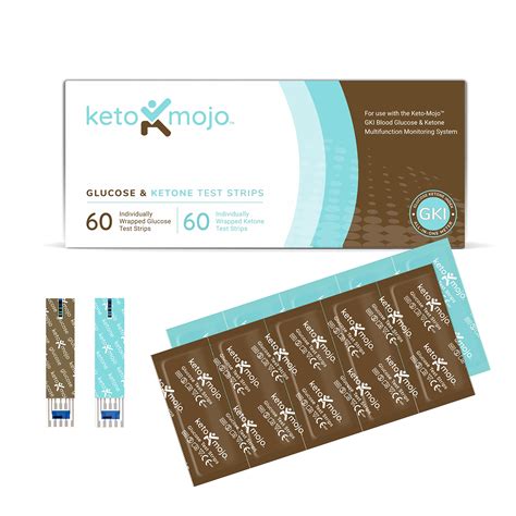 Buy KETO MOJO Test Strip Combo Pack For Use ONLY With The GKI Meter