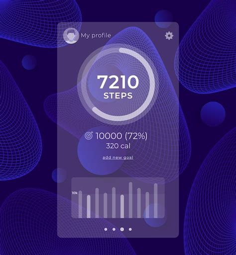 Premium Vector Fitness App Activity Tracker And Step Counter Ui