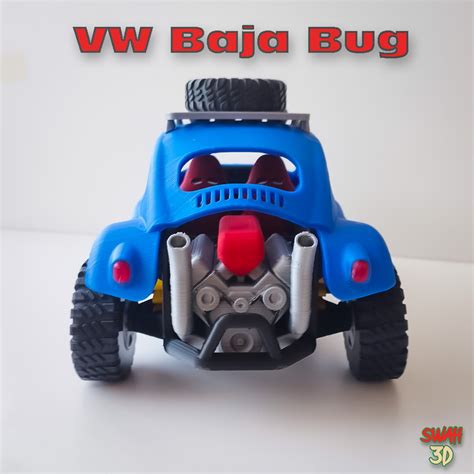 Stl File Vw Baja Bug Scale 1 16 🐛 ・model To Download And 3d Print・cults