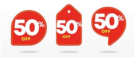 50 할인 태그 스티커 가치 제안 가격 세트 프로모션 할인 쇼핑 전자 상거래 비즈니스 판매 빨간 풍선 로그인 광고 마케팅 소셜 포스터 벡터 아이콘 쿠폰 Publicity