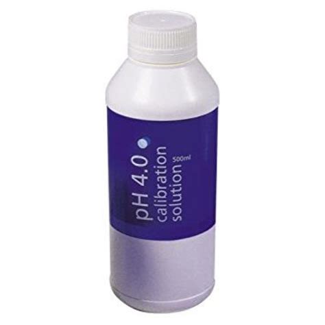 Bluelab Ph 4 Buffer Solution 500 Mls Accent Hydroponics