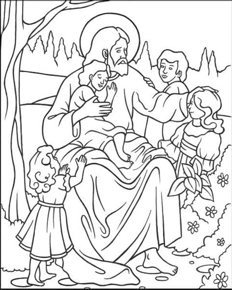Dibujos De Catequesis Para Imprimir Y Colorear