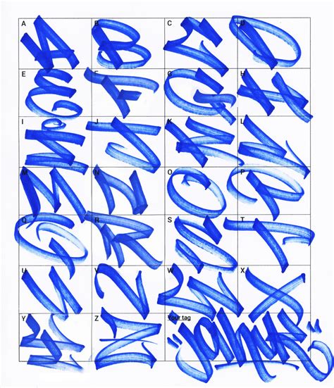 Graffiti Alphabet