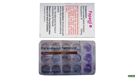 Buy Fepanil 15 Tablets Online At Best Prices Wellness Forever