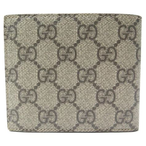 New Gucci Neo Vintage Card Holder 473954 Supreme Gg Canvas Wallet Beige