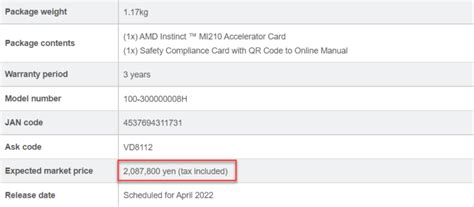 Amd Instinct Mi210 Mcm Gpu Accelerator With 64 Gb Hbm2e Memory Is Priced A Staggering 16 500 Us