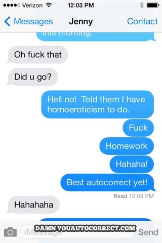 25 Of The Funniest Text Autocorrects Ever 10 Cracked Me Up