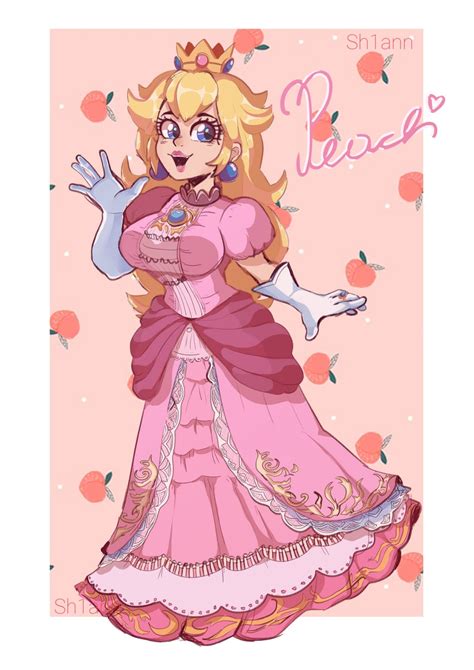 Princess Peach Mario Drawn By Sh1ann Danbooru