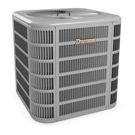 Ducane 4ac13 Air Conditioner Specifications Manualslib