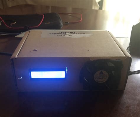 Github Benjatron87temp Lcd Display Arduino Board Hooked Up To A