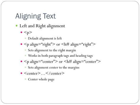 Ppt Formatting Text With Html Powerpoint Presentation Free Download Id