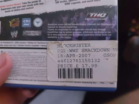One Of My Ps2 Games Still Has The Blockbuster Sticker From 2007 R