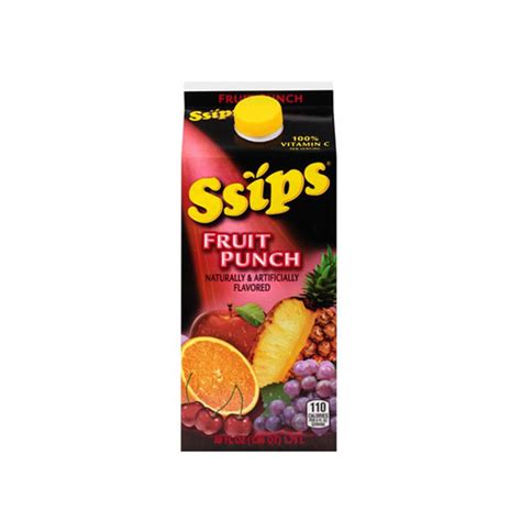 Ssips Fruit Punch 64 Oz Lil Generals