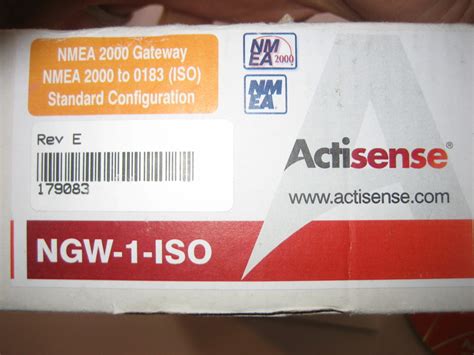Actisense Ngw 1 Iso Nmea 0183 To Nmea 2000 Gateway New Old Stock Max Marine Electronics