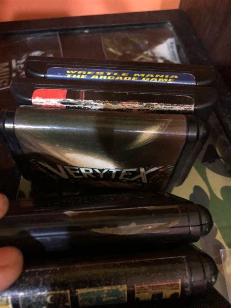 Vintage Console Sega Tape Lot Hobbies And Toys Collectibles